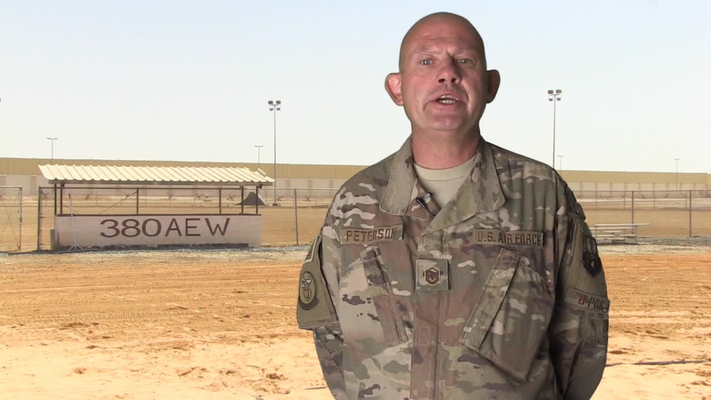 DVIDS - Video - MSgt Daniel Peterson Shout Out - New England Patriots