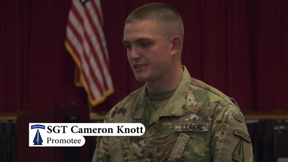 DVIDS - Video - First SFAB Sergeants Promoted Under New Policy