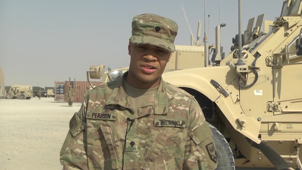 DVIDS - Video - Spc. Montrai Pearson - Holiday Greeting