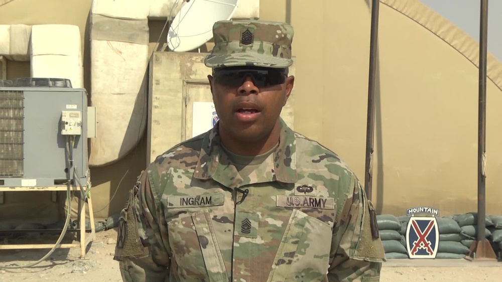 DVIDS - Video - Cmd. Sgt. Major Scottie Ingram - Holiday Season