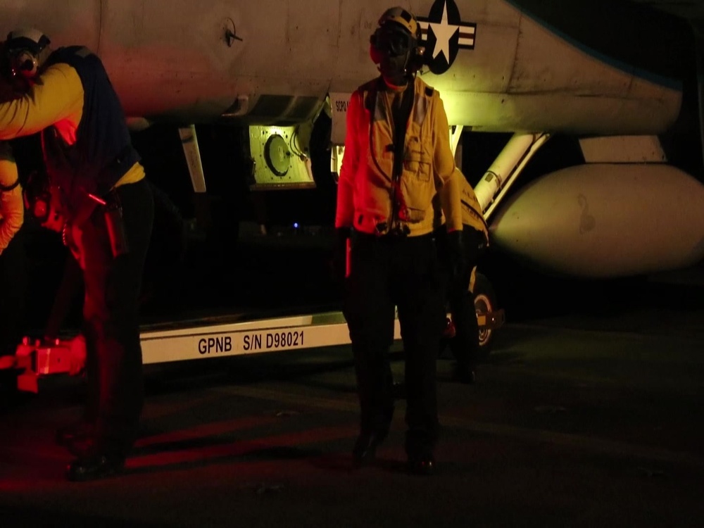 DVIDS - Video - Flight Deck Night Operations