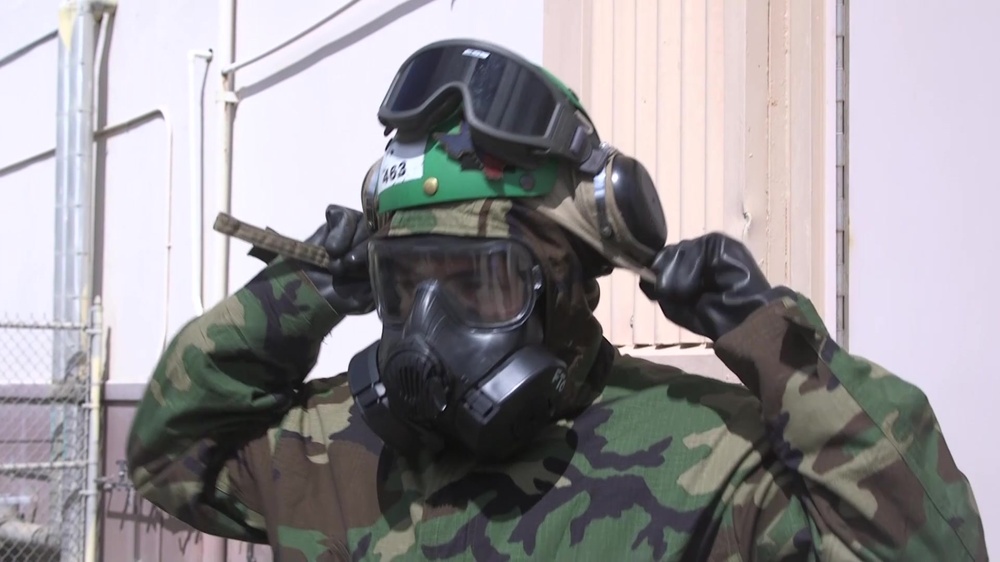 DVIDS - Video - Helicopter Decontamination Exercise
