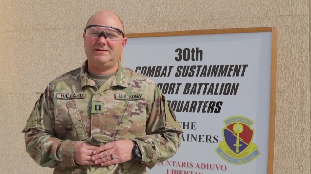 DVIDS - Video - CPT Charles Ballard