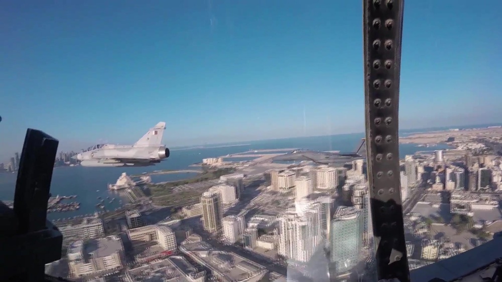 DVIDS - Video - Qatar National Day Doha Flyover