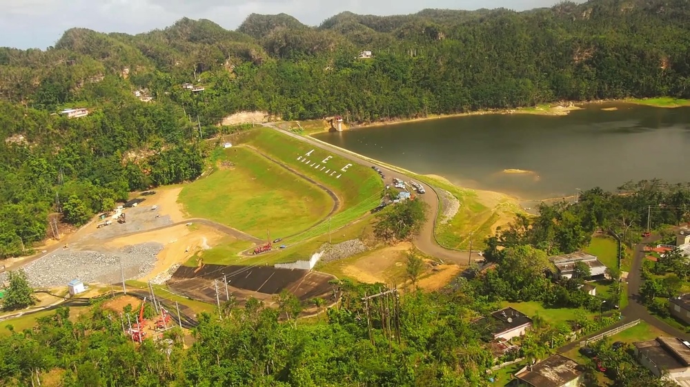 DVIDS - Video - USACE projects Puerto Rico, aerial video B-roll (No Audio)
