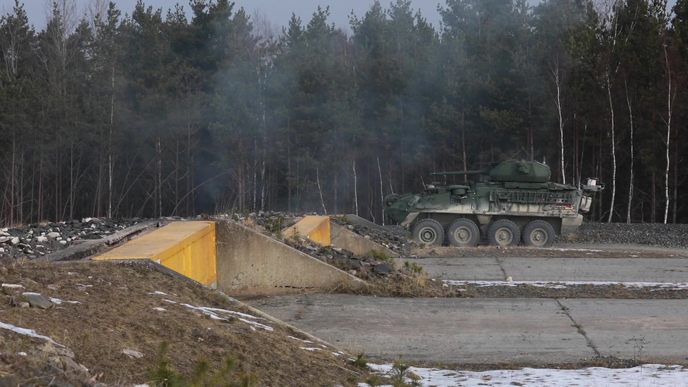 DVIDS - Video - 30mm Stryker ICV-D Live Fire