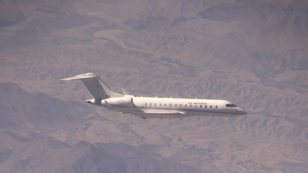 DVIDS - Video - An E-11A Provides In-Flight AOR Communication