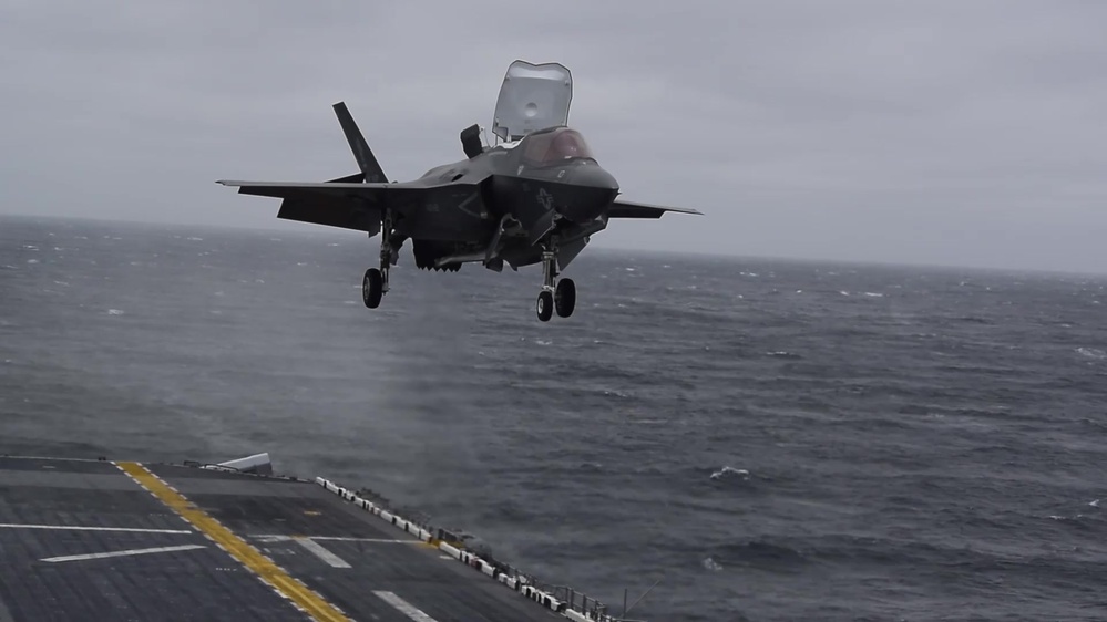 DVIDS - Video - Historic First: F35B Lands on Wasp, Launching Era of ...