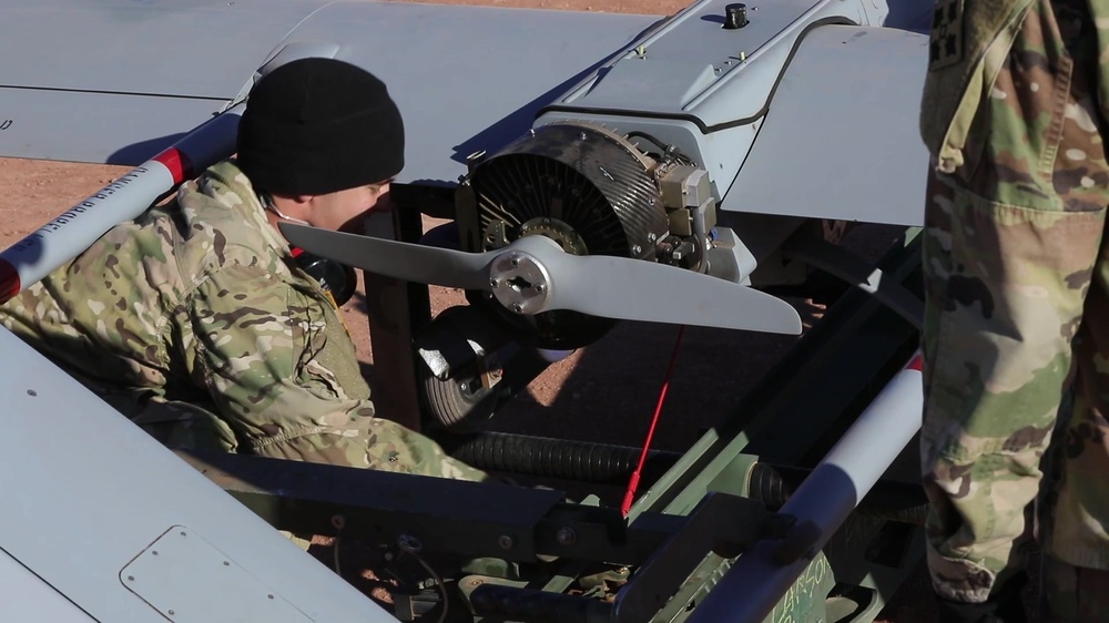 DVIDS - Video - 588th Brigade Engineer Battalion Shadow Launch