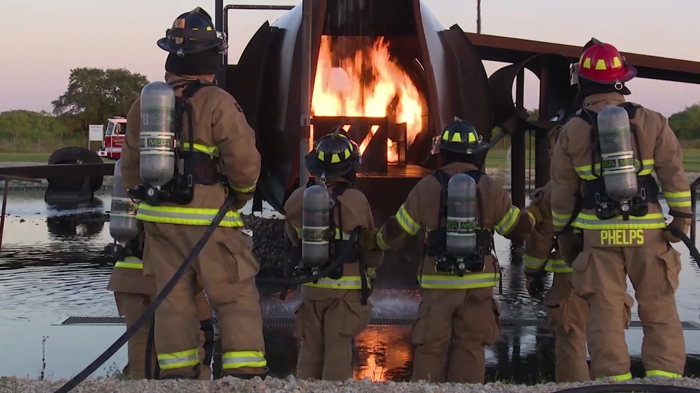 DVIDS - Video - Aircraft Rescue and Firefighting Training
