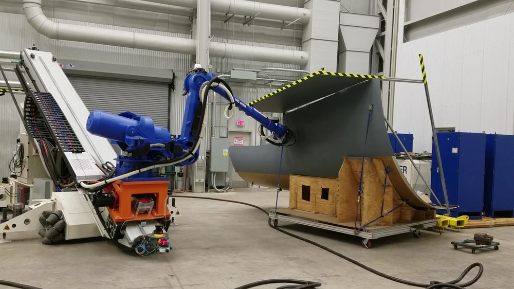 DVIDS - Video - AFRL demos advanced robotics for aerospace manufacturing