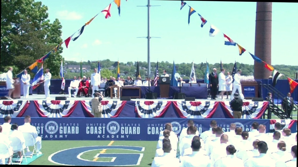 DVIDS - Video - U.S. Coast Guard Academy's Class of 2018, Part 2