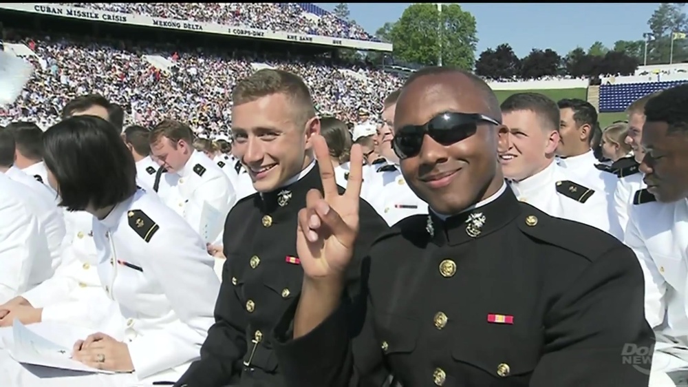 DVIDS - Video - U.S. Naval Academy Graduates Class of 2018 Part 1