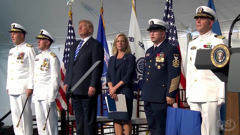 DVIDS - Video - U.S. Coast Guard Change Of Command and Retirement Ceremony