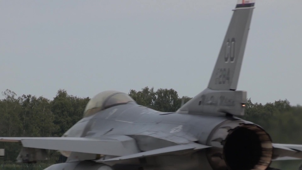 DVIDS - Video - Saber Strike 2018: Colorado F-16 Fighting Falcons End ...