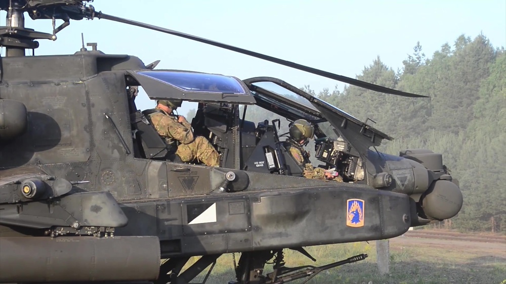 DVIDS - Video - Task Force Viper Apache Helicopters