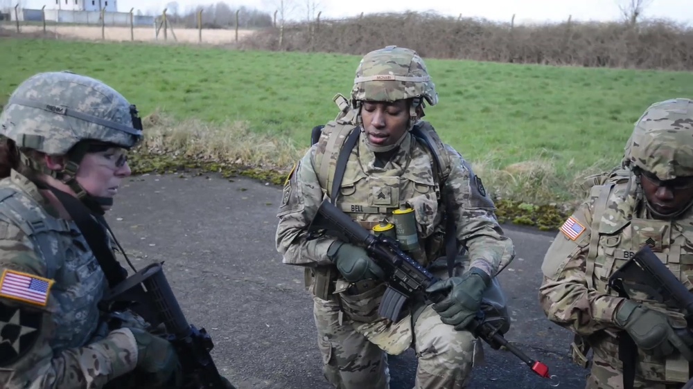 DVIDS - Video - AFNORTH Bn Army Warrior Training - React to fire