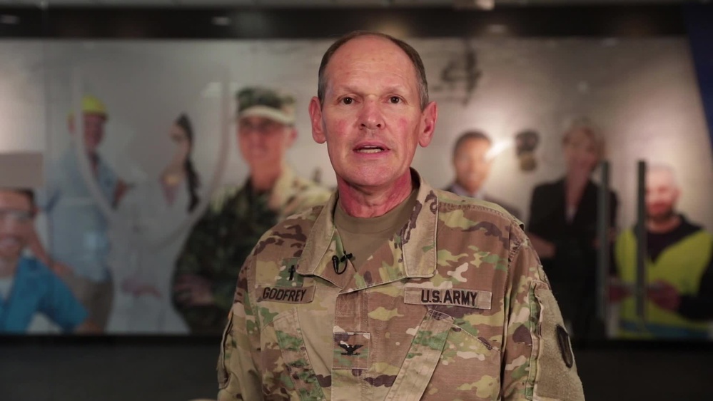DVIDS - Video - MLB shoutout - COL Godfrey
