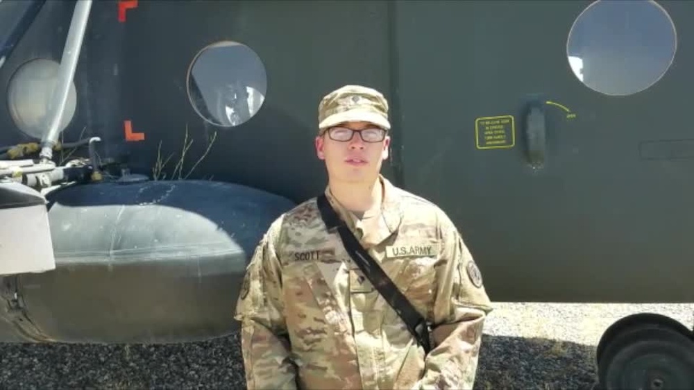 DVIDS - Video - Spc. Evan Scott MLB Shout Out