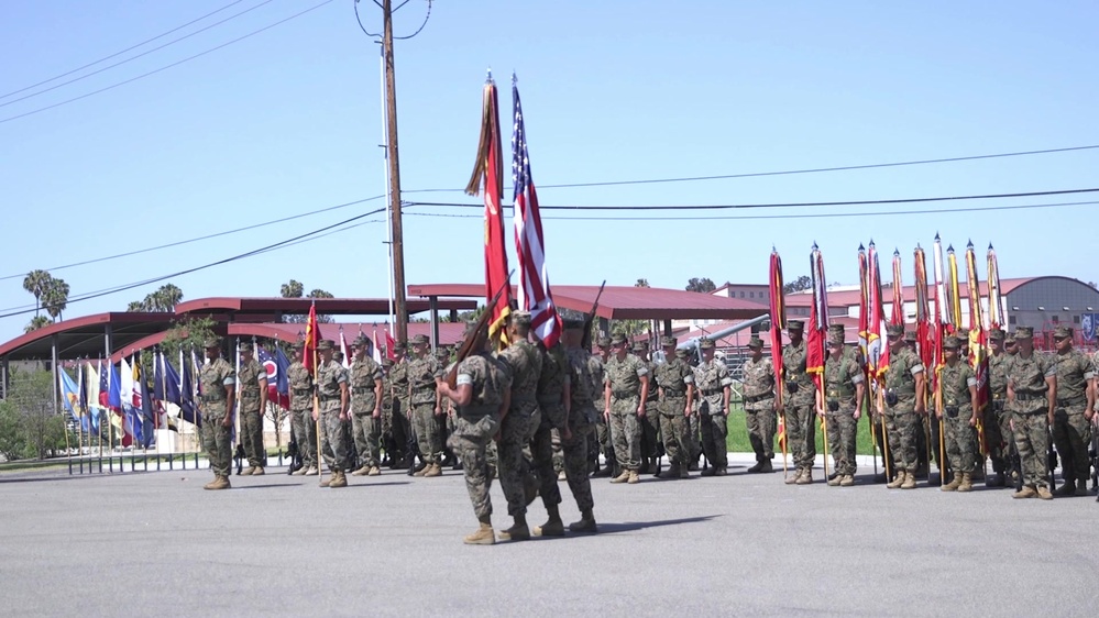 DVIDS - Video - Change of Command: Commanding General of 1st MARDIV