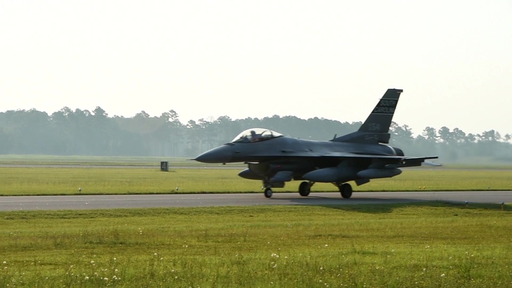 DVIDS - Video - 20180711 - 169FW F-16 AEF Launch