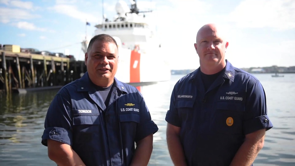 DVIDS - Video - First Coast Guard District Commander Shares Command ...