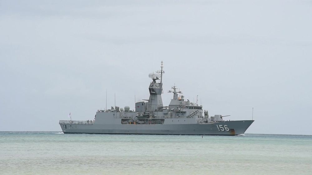 DVIDS - Video - HMAS Toowoomba (FFH 156) returns to Pearl Harbor