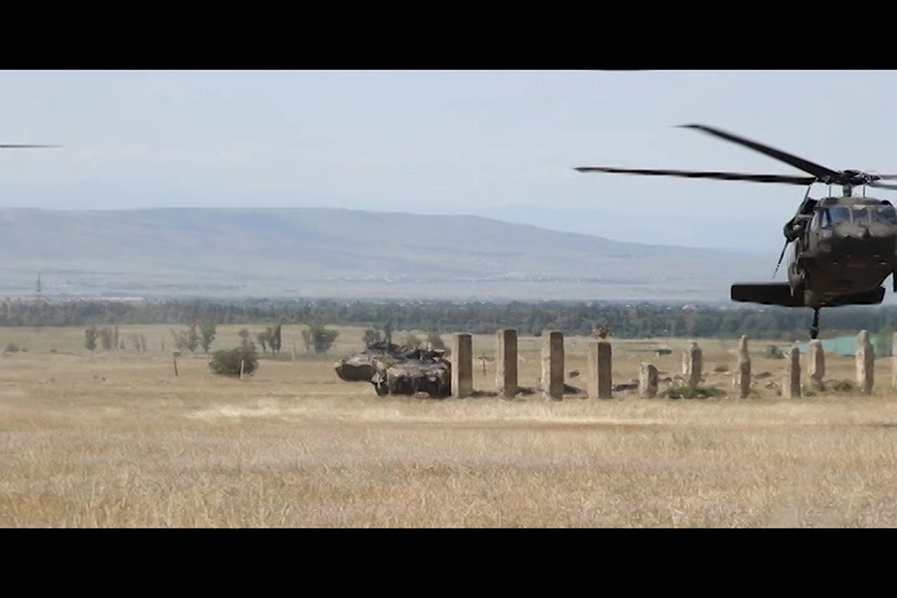 DVIDS - Video - B Roll: 1-171 GSAB NG, Georgian SOF, Ukraine Marines ...