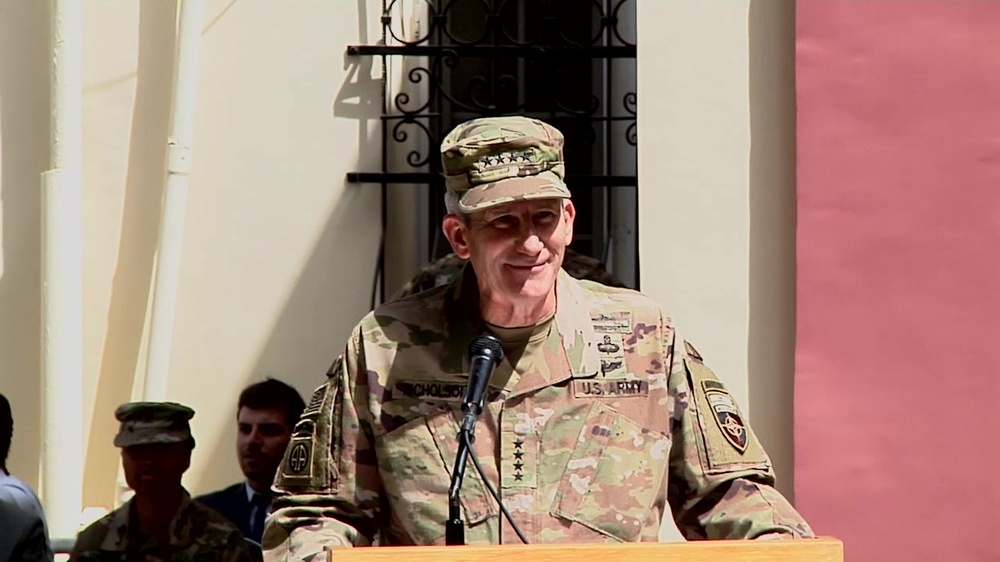 DVIDS - Video - U.S. Army Gen. John Nicholson Gives Final Speech as ...