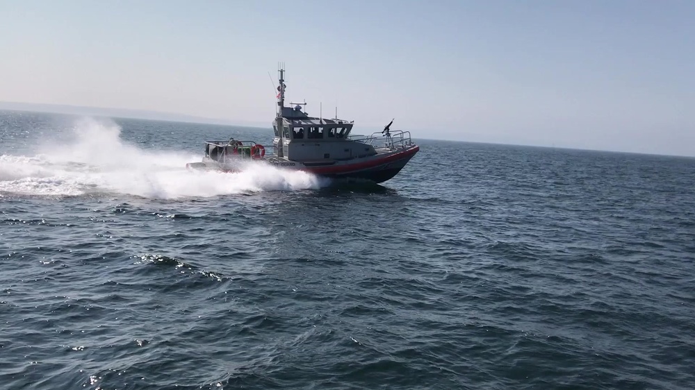 DVIDS - Video - Coast Guard 45-foot response boat medium b-roll