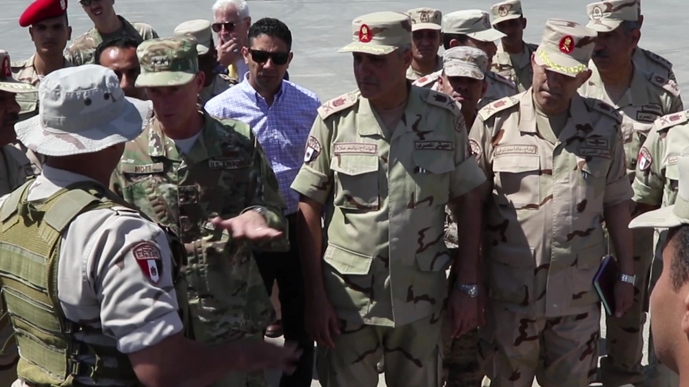 DVIDS - Video - Exercise Bright Star 2018 Opening Ceremony Static display