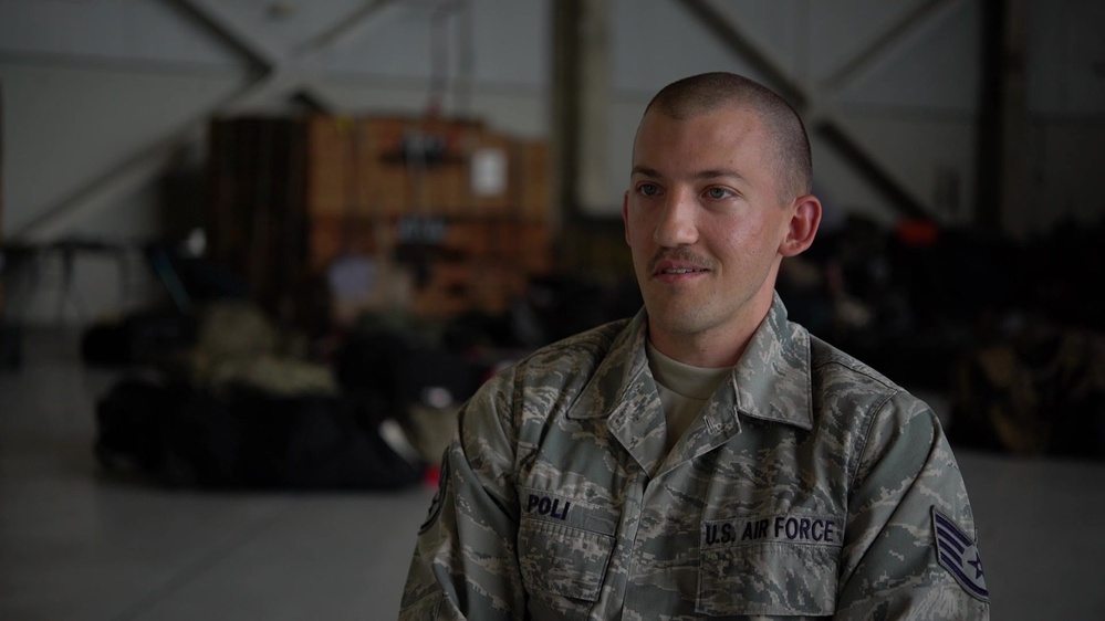 DVIDS - Video - Staff Sergeant Frank Poli Hurricane relief involvement