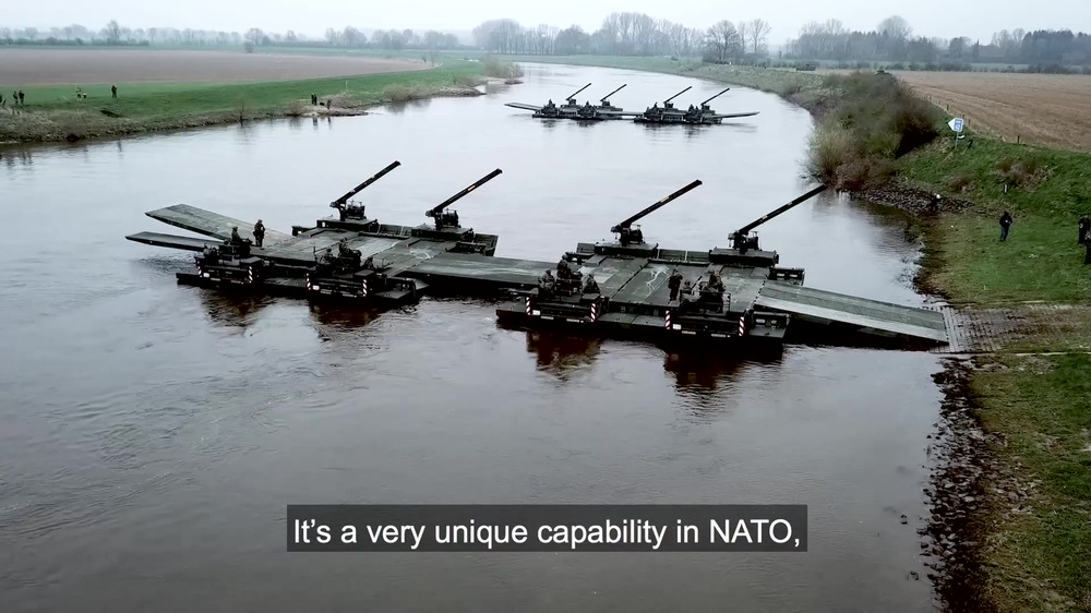 DVIDS - Video - How NATO Gets Tanks Across Rivers (With Subtitles)