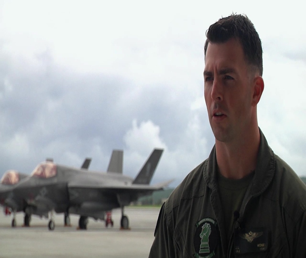 DVIDS - Video - Major Jordan Hedges Talks About the F-35B (Interview)