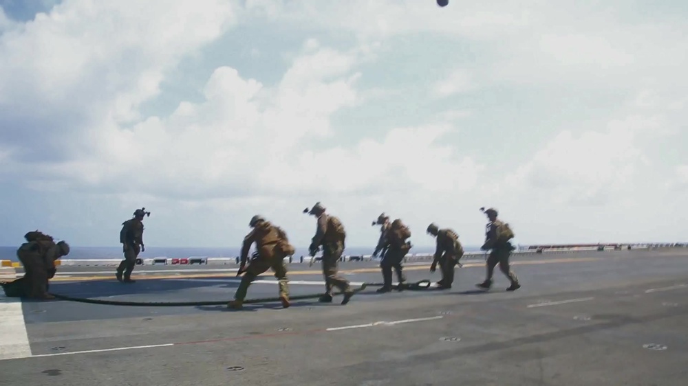 DVIDS - Video - Reconnaissance Marines refine fast rope techniques ...