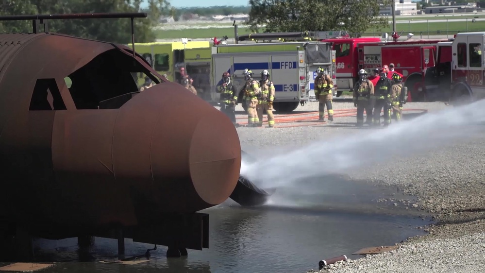 DVIDS - Video - Firefighter Outreach Elevated Shots