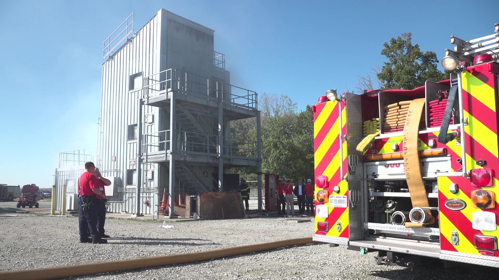 DVIDS - Video - Firefighter Outreach Building Entry