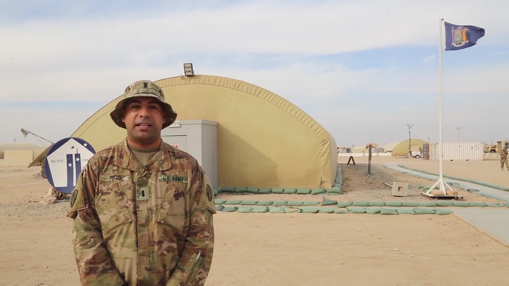 DVIDS - Video - 1st Lt. Justin Rios Shoutout to the New York Islanders