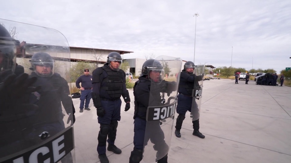 DVIDS - Video - CBP OFO SRT Members Train in Crowd Control