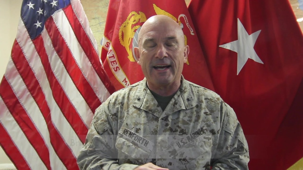 DVIDS - Video - Brig. Gen. Renforth gives USMC Birthday Message