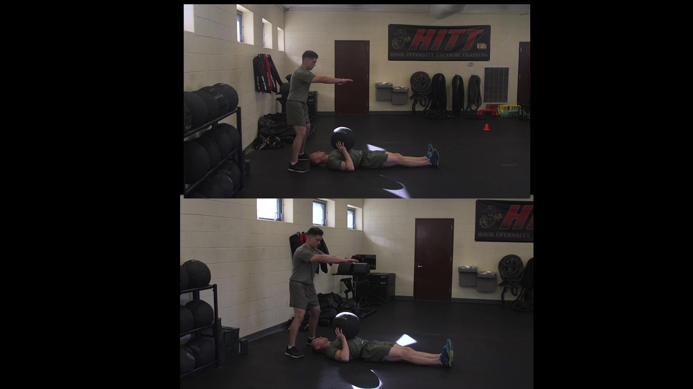 DVIDS - Video - Med Ball Lying Chest Throw