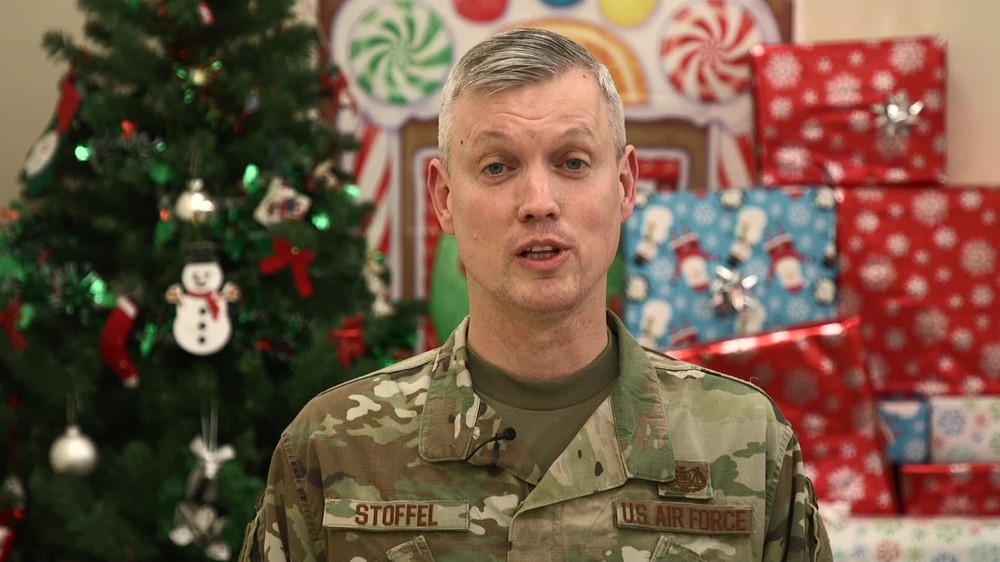 DVIDS - Video - Col. Matthew Stoffel Holiday Shout-out