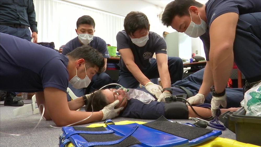 DVIDS - Video - Firefighter Rookie Academy Course on Camp Zama.