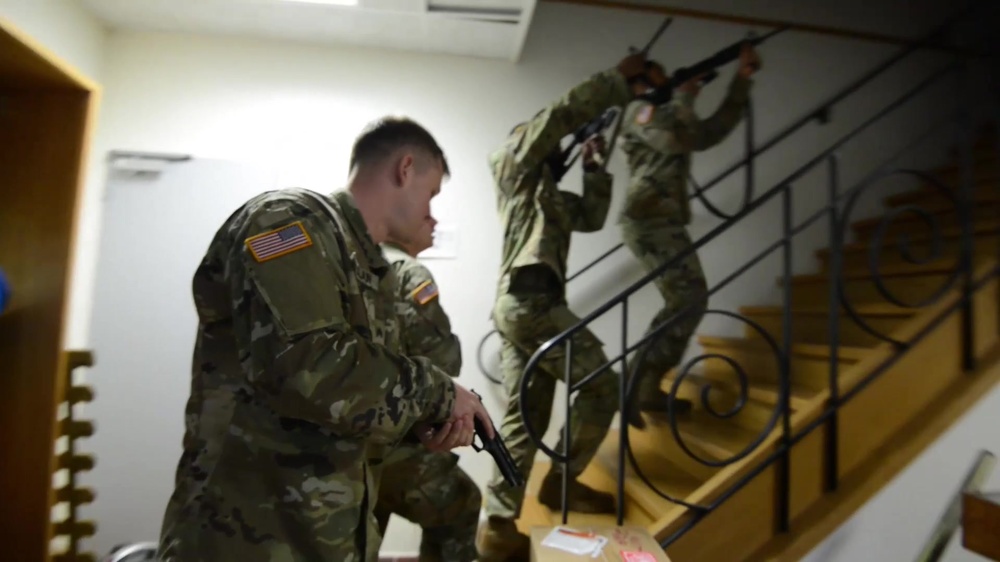 DVIDS - Video - USAG Benelux Law Enforcement Certification- Room Clearing