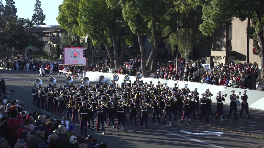 DVIDS - Video - 130th Rose Bowl Parade With United States Marine Corps ...