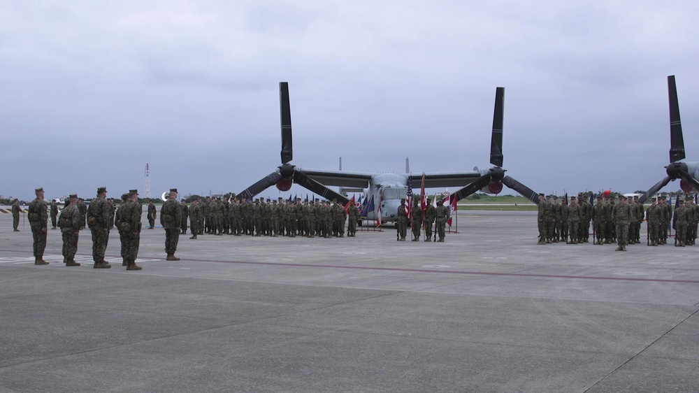 DVIDS - Video - VMM-265 Relieves Sgt. Maj. Paz as command Sergeant Major