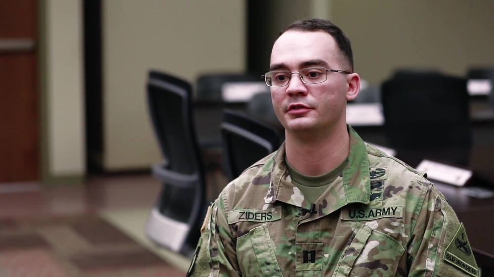 DVIDS - Video - Capt. Eric Ziders talks about the Army Space Basic ...