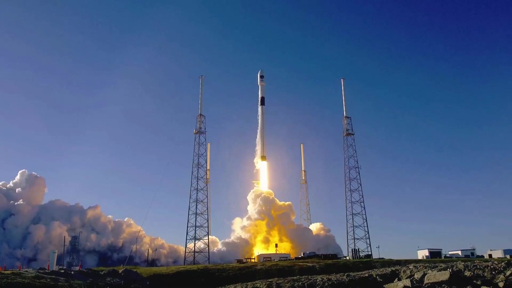 DVIDS - Video - GPS III SpaceX Falcon 9 Launch "Start of a new era"