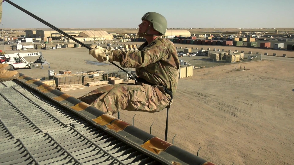 DVIDS - Video - Air Assault Phase 3 Rappel Training