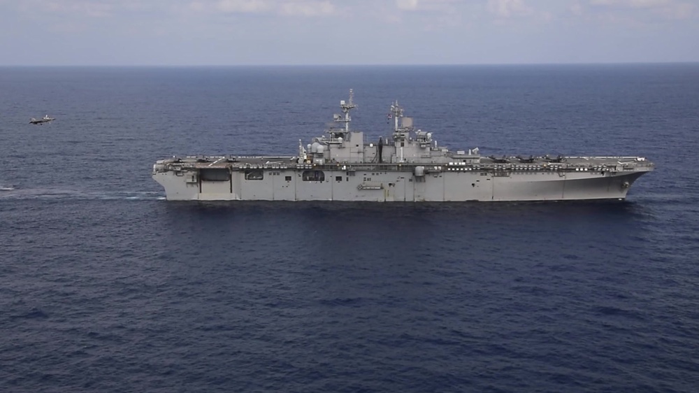 DVIDS - Video - USS WASP (LHD 1) OPERATIONS AT SEA